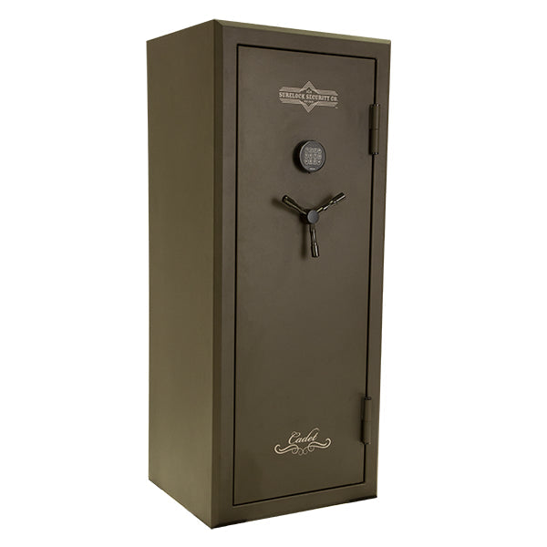 Surelock Security SLSCA-18B Bronze Bevel Cadet Series Gun Safe – securitygro