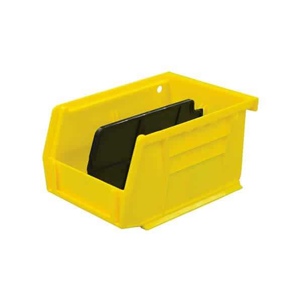 SecureIt B0453-Y Small Storage Bin with Divider – securitygro